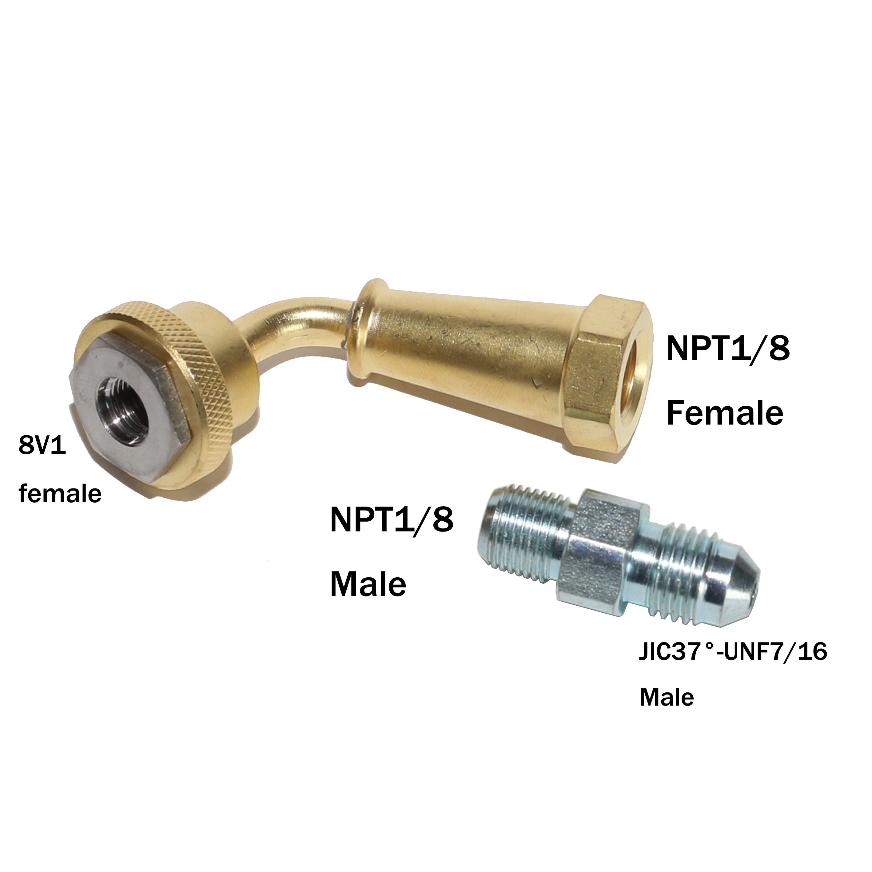 XZT 3000PSI Aircraft Goose Nect Strut Service Adapter ,No Air Loss Nit ...